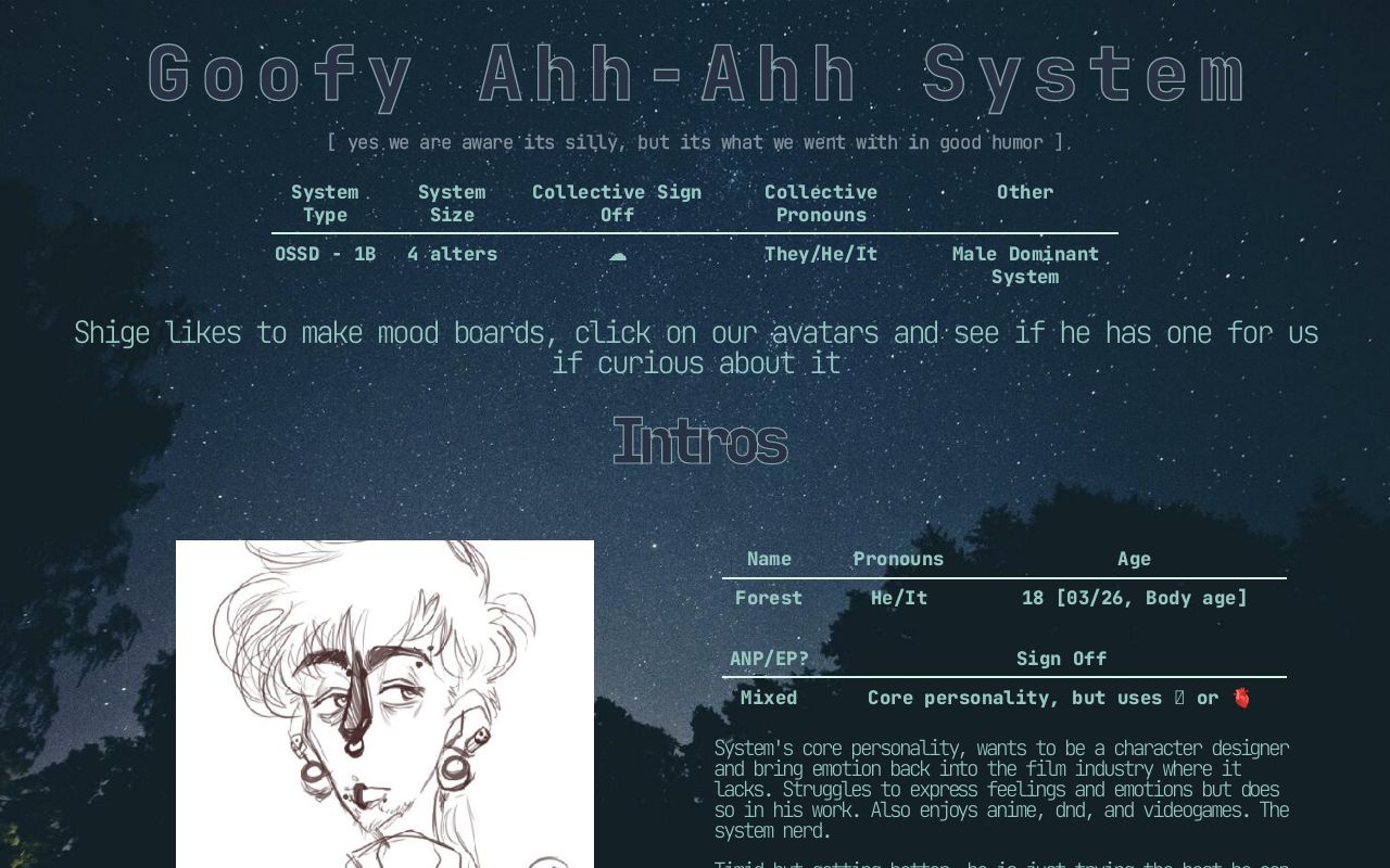 Goofy Ahh Ahh System